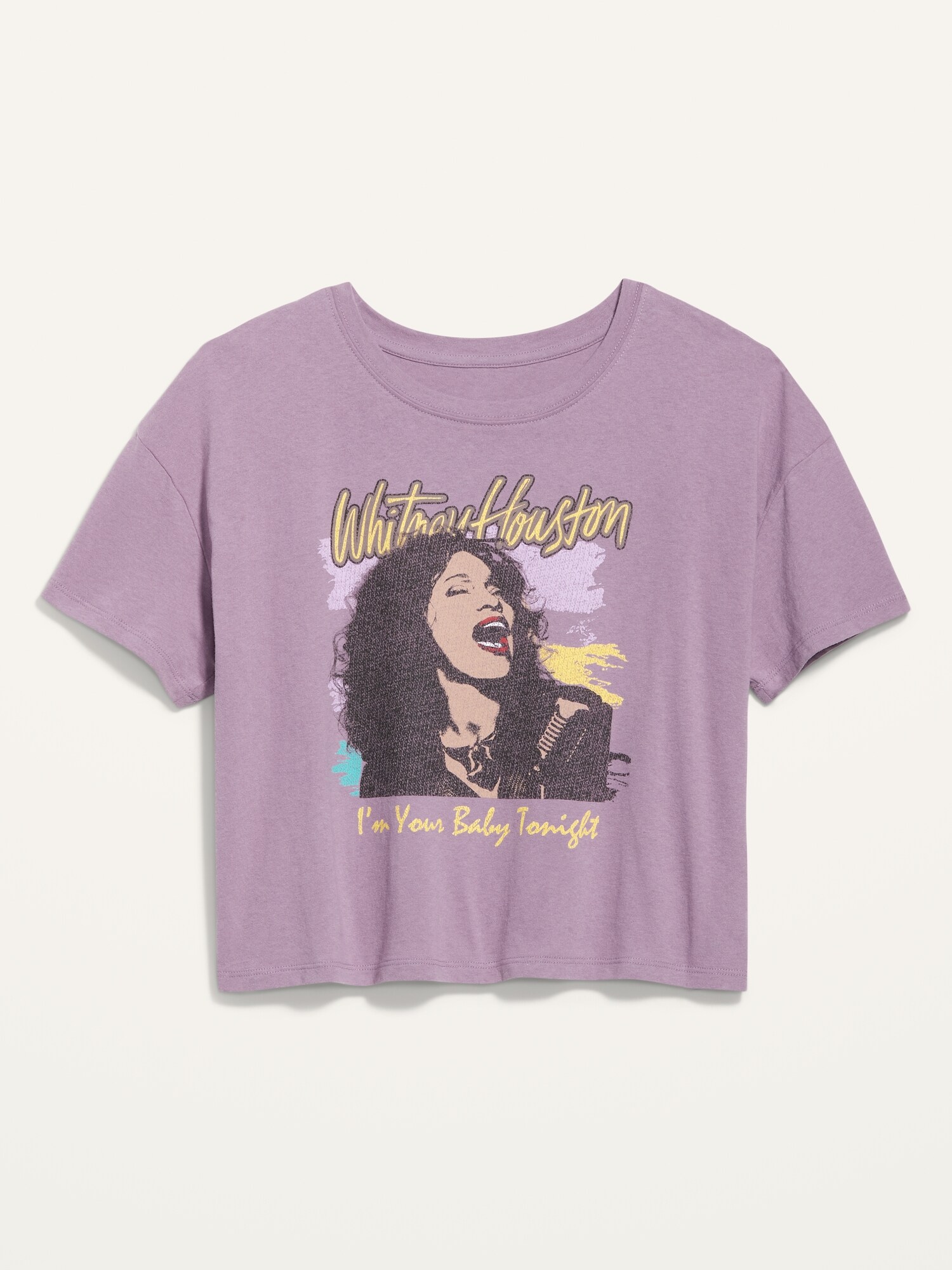 Licensed Pop Culture Graphic Cropped T-Shirt | Old Navy