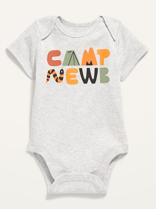 Cache-couche à manches courtes et à imprimé unisexe pour Bébé | Old Navy