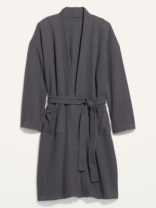 Oversized Waffle-Knit Tie-Belt Robe for Women | Old Navy