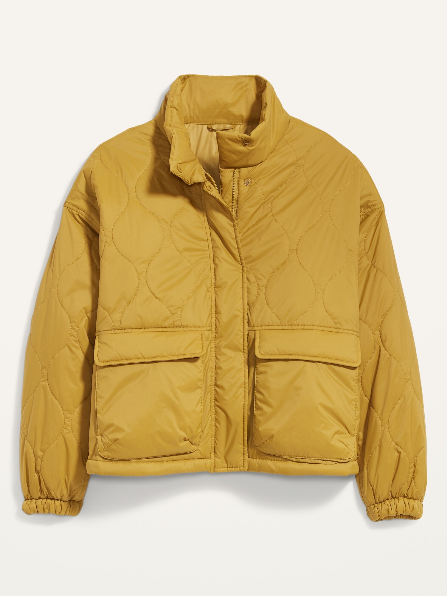 Packable Oversized Water-Resistant Quilted Jacket for Women | Old Navy