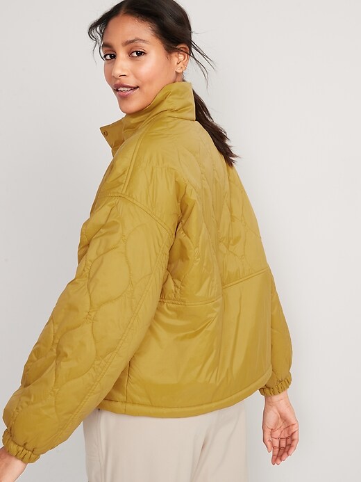 Packable Oversized Water-Resistant Quilted Jacket for Women | Old Navy