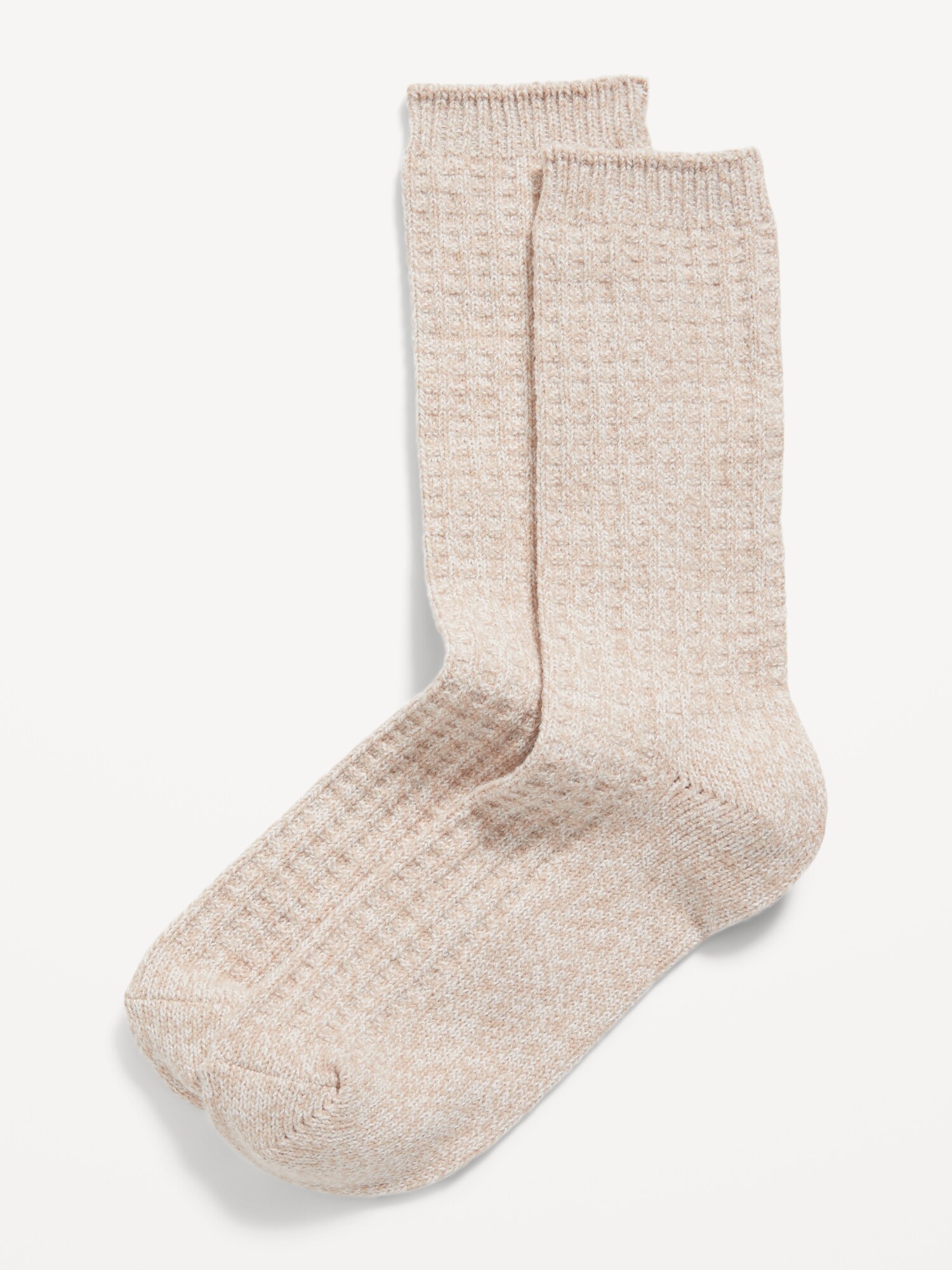 Cozy Marled Waffle-Knit Socks for Women | Old Navy