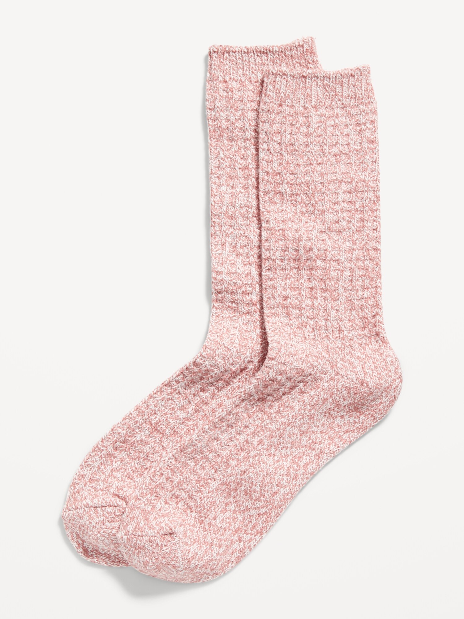 Cozy Marled Waffle-Knit Socks for Women | Old Navy