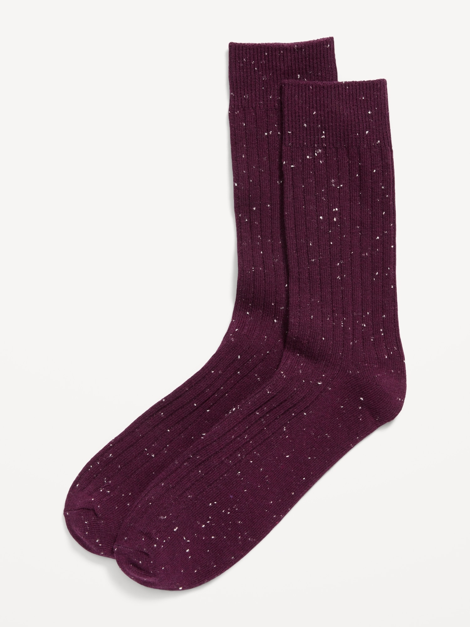 Rib-Knit Speckled-Yarn Socks for Men | Old Navy