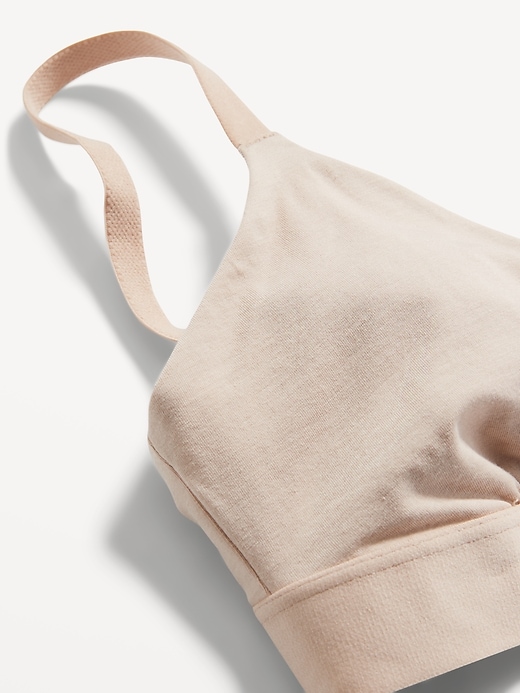 Supima® Cotton-Blend Triangle Bralette Top for Women | Old Navy