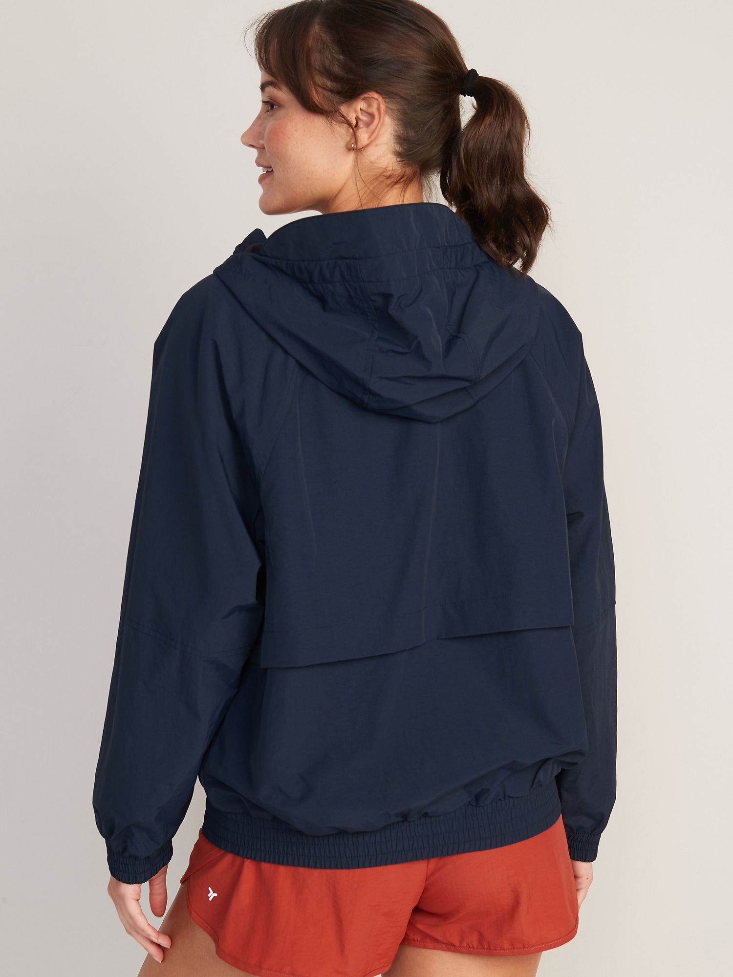 Water-Resistant Hooded Performance Zip Jacket for Women | Old Navy