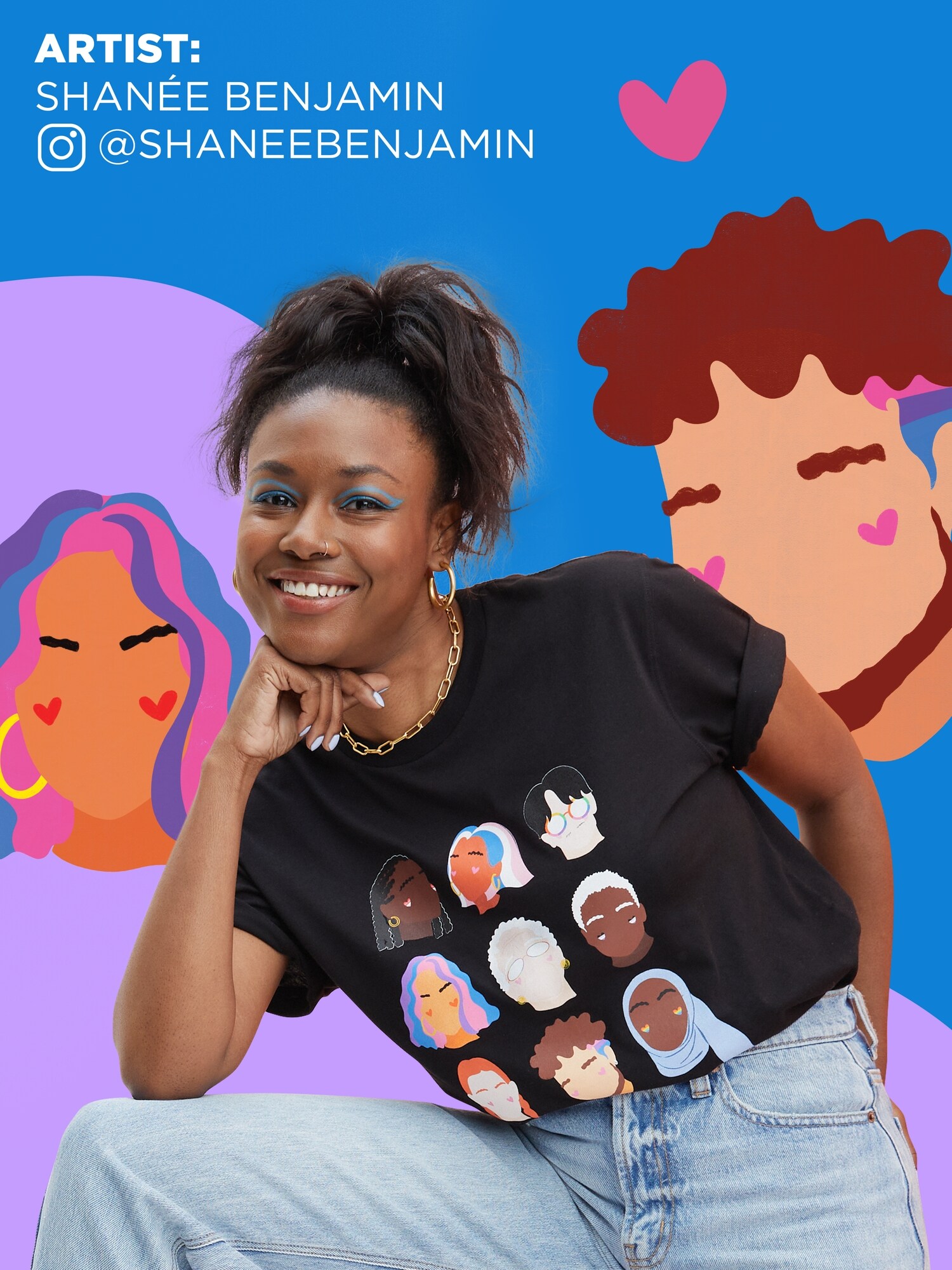 Project WE & Shanée Benjamin Graphic T-Shirt for Kids | Old Navy