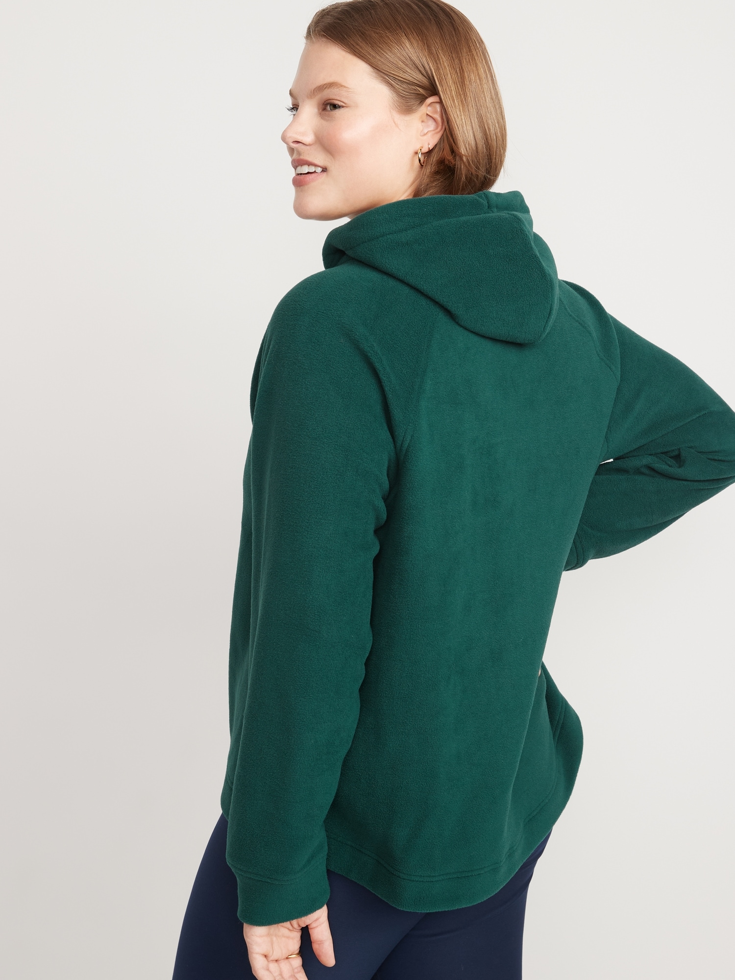 Microfleece Funnel-Neck Hoodie | Old Navy