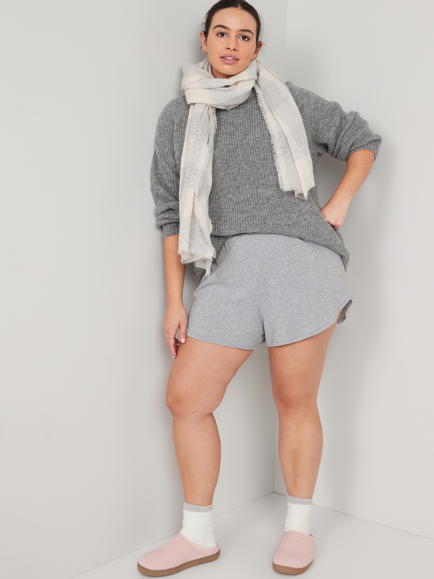 Fleece-Lined Quilted Slippers | Old Navy