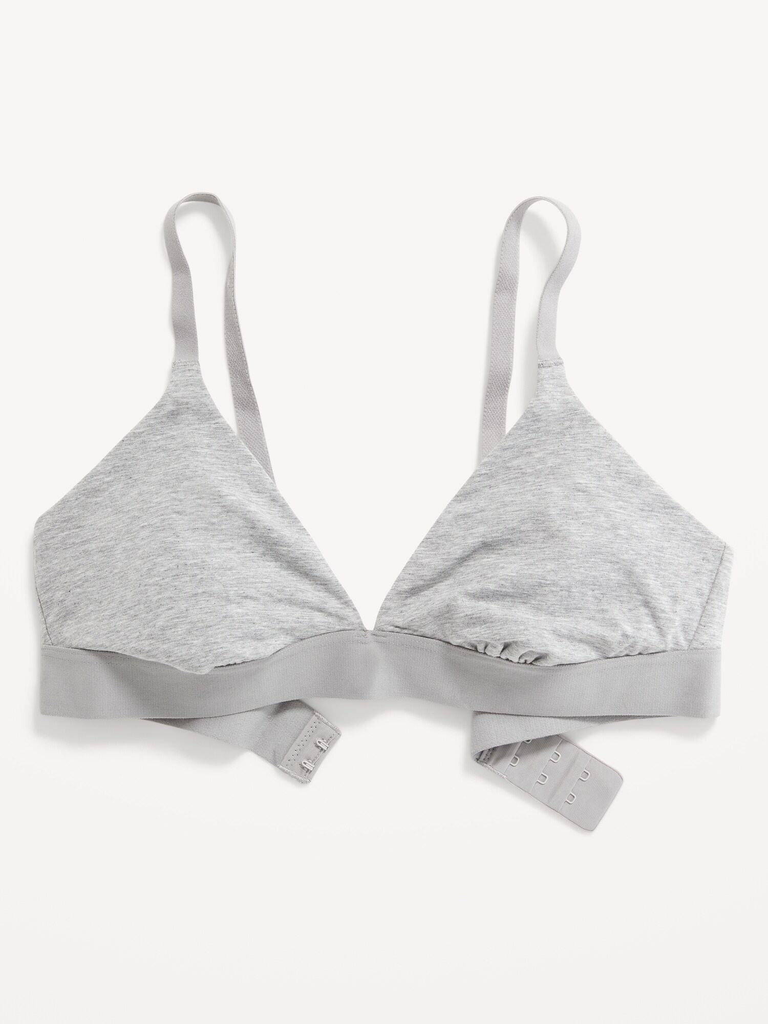 Supima® Cotton-Blend Triangle Bralette Top | Old Navy