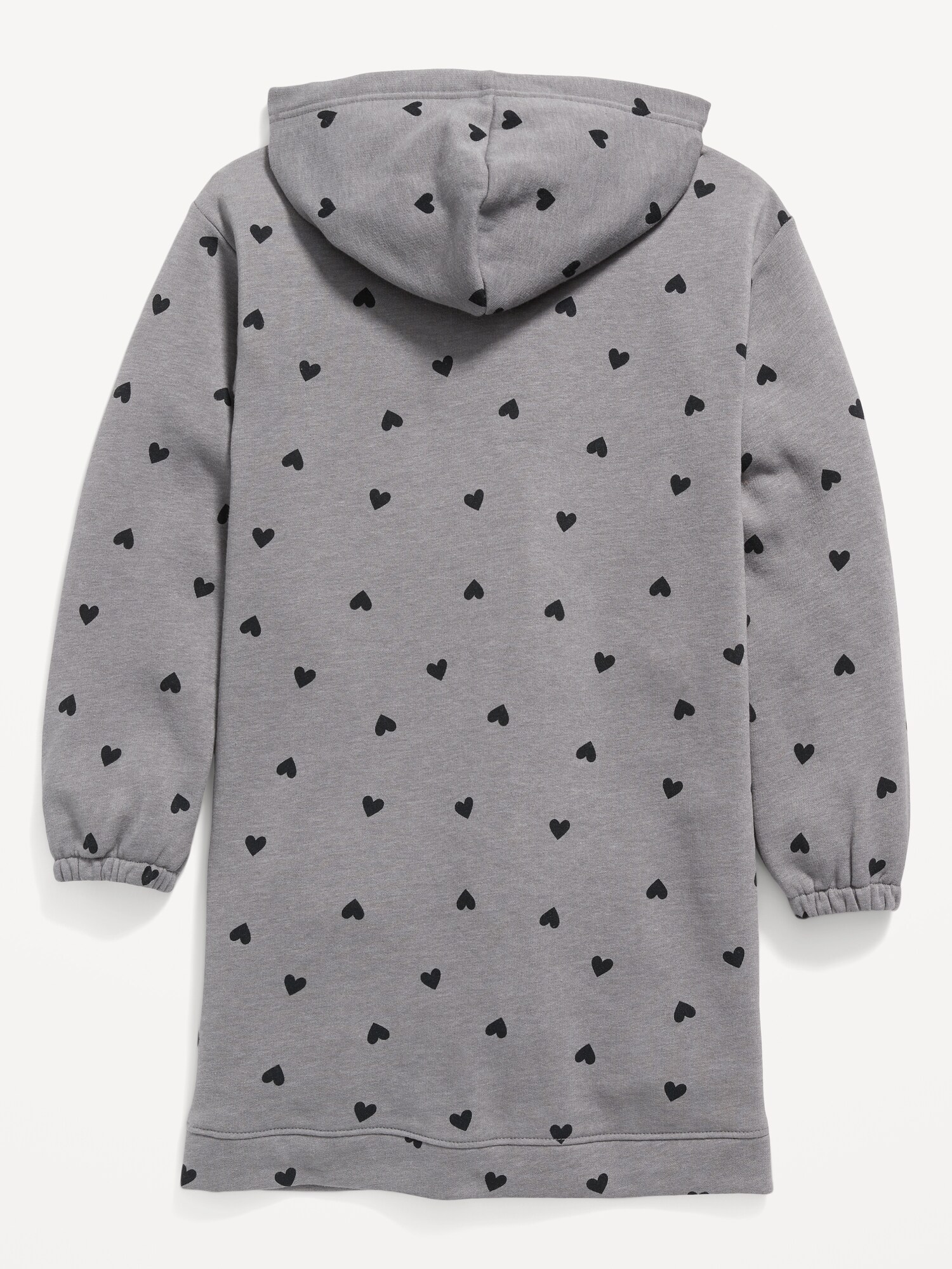 Long-Sleeve Hooded Sweatshirt Dress for Girls | Old Navy