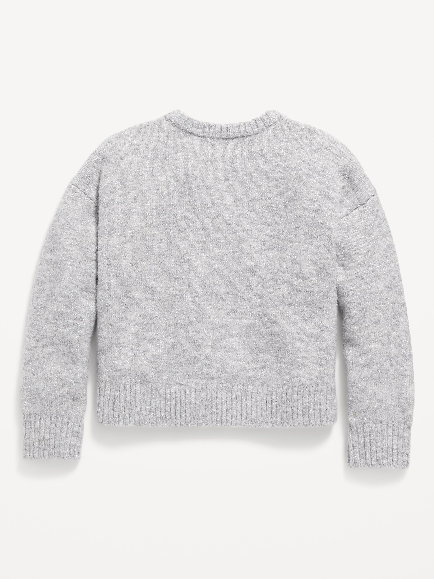 Cozy Plush-Yarn Cocoon Sweater for Girls | Old Navy