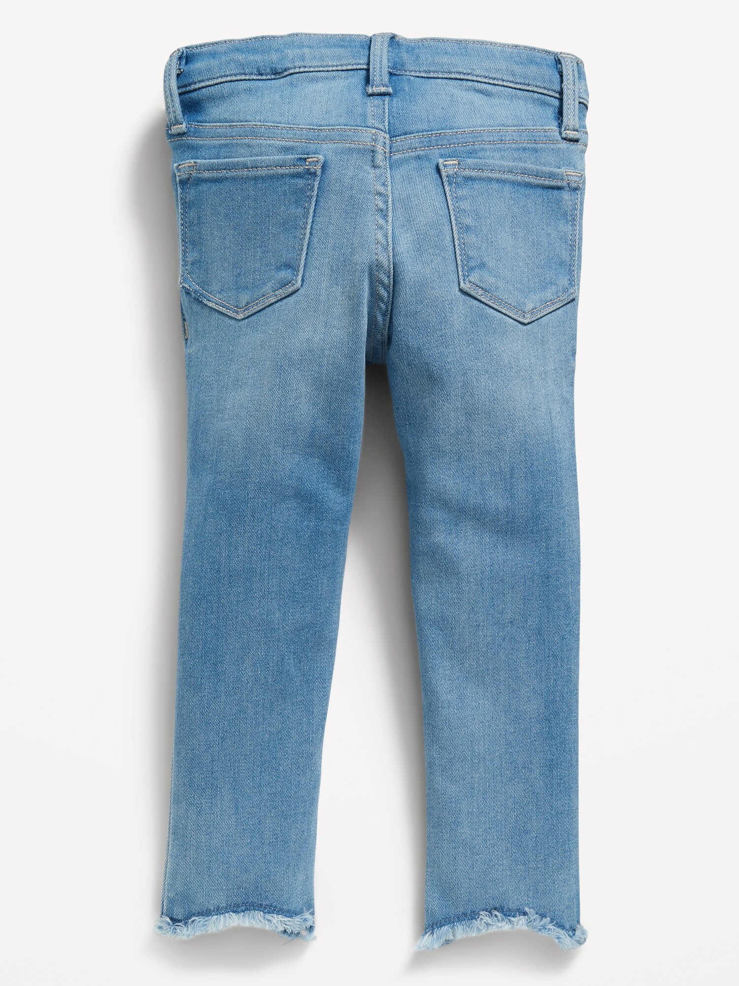 Unisex Rockstar 360° Stretch Frayed-Hem Jeggings for Toddler | Old Navy