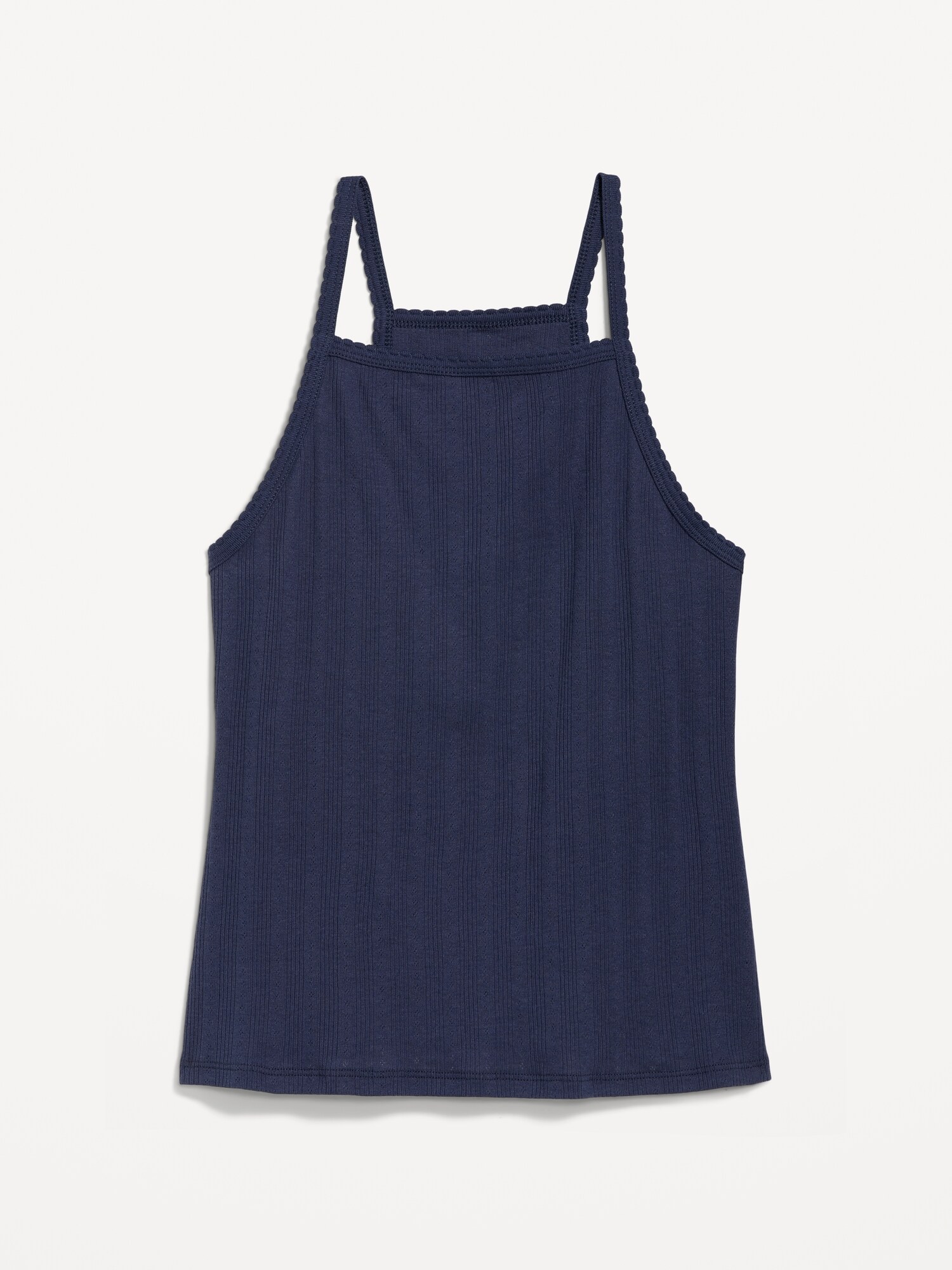 Scallop-Trimmed Pointelle-Knit Cami Top for Women | Old Navy