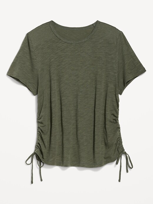 Side-Tie Slub-Knit Top | Old Navy