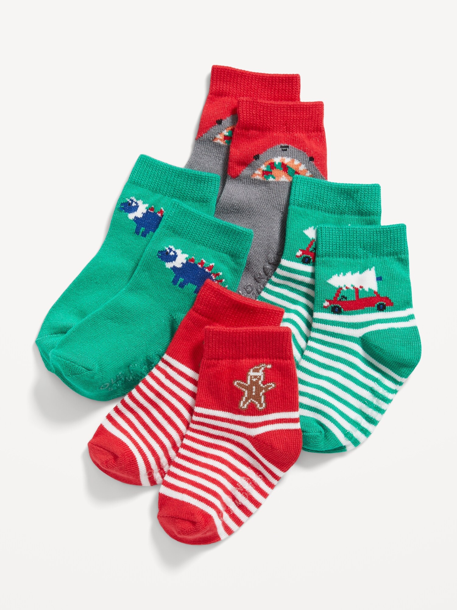 Unisex Crew Socks 4-Pack for Toddler & Baby | Old Navy