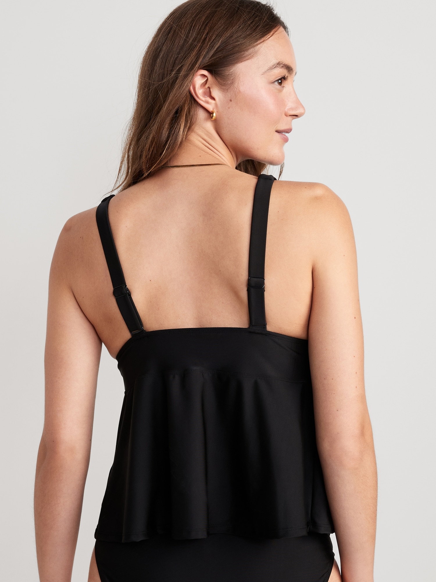 V-Neck Swing Tankini Swim Top | Old Navy
