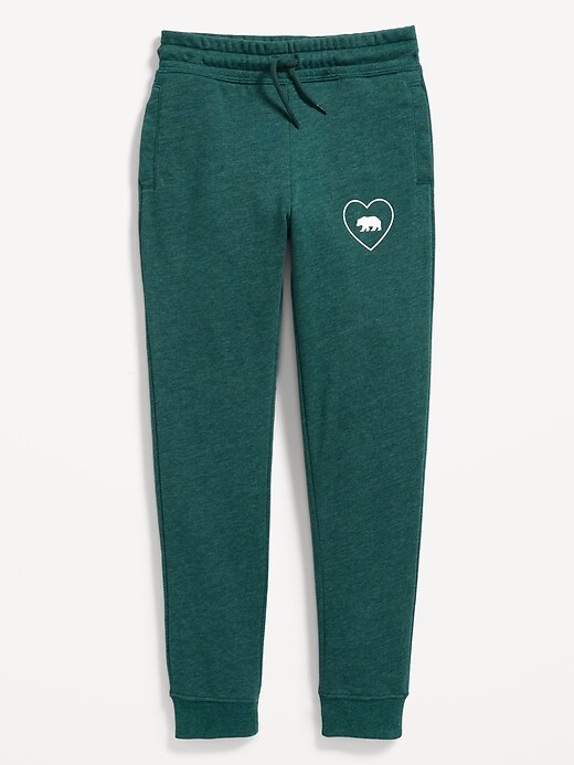 Pantalon De Jogging En Jersey Bouclette à Taille Haute Avec Logo Pour
