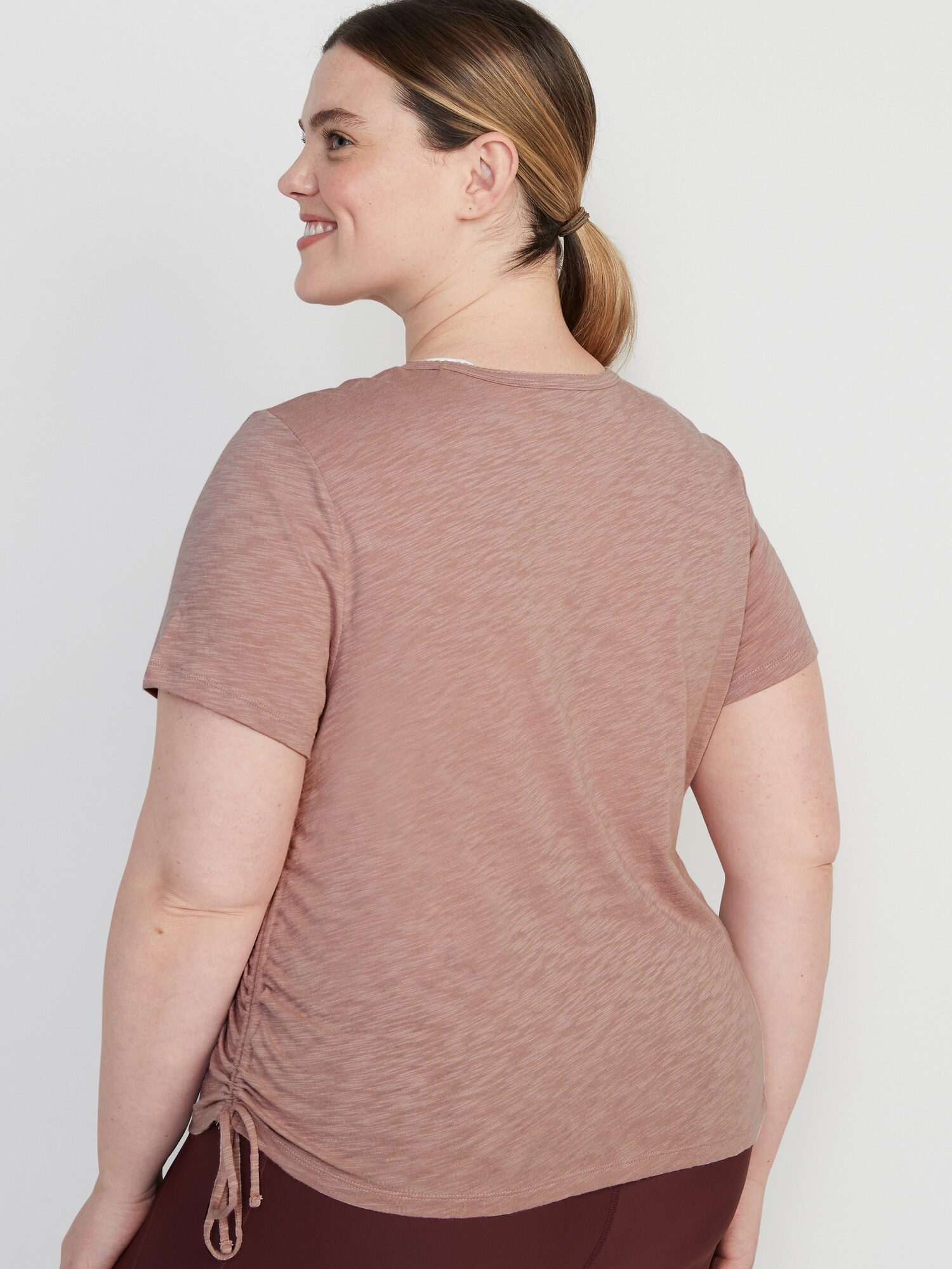 Side-Tie Slub-Knit Top for Women | Old Navy