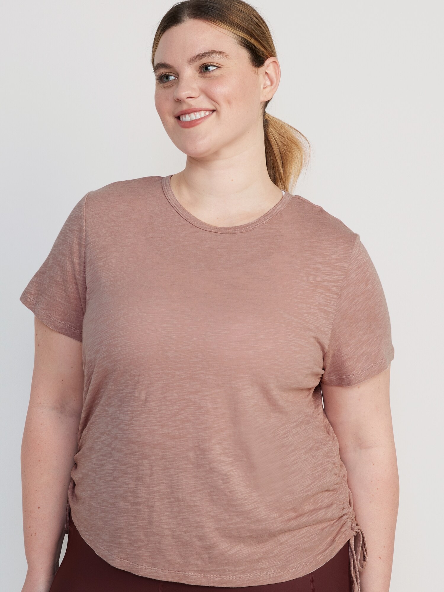 Side-Tie Slub-Knit Top for Women | Old Navy