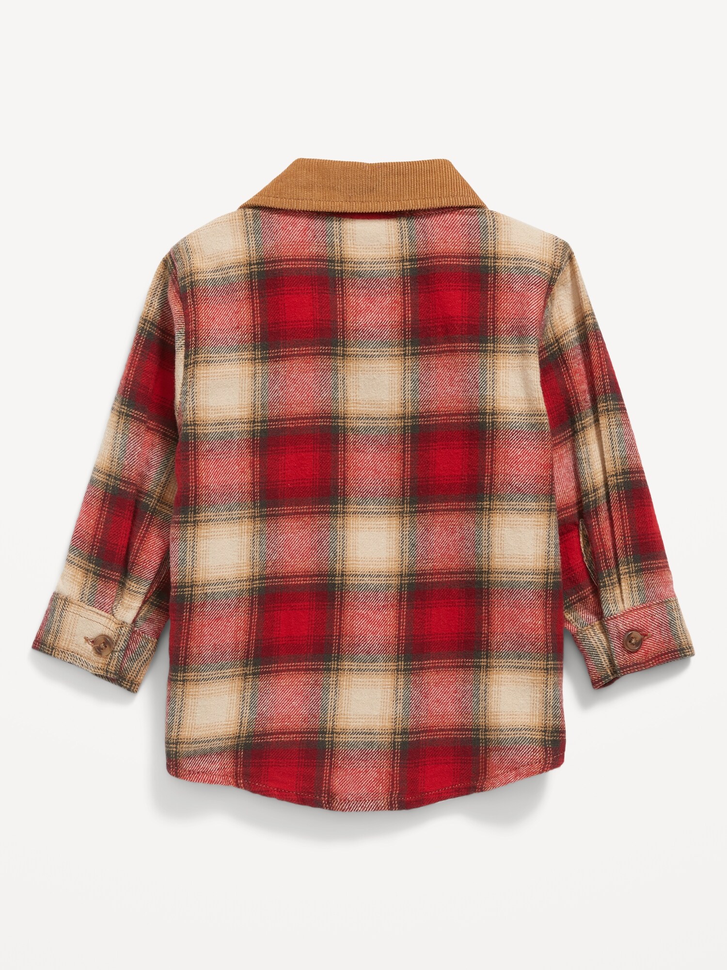 Plaid Flannel Pocket Shirt for Baby | Old Navy