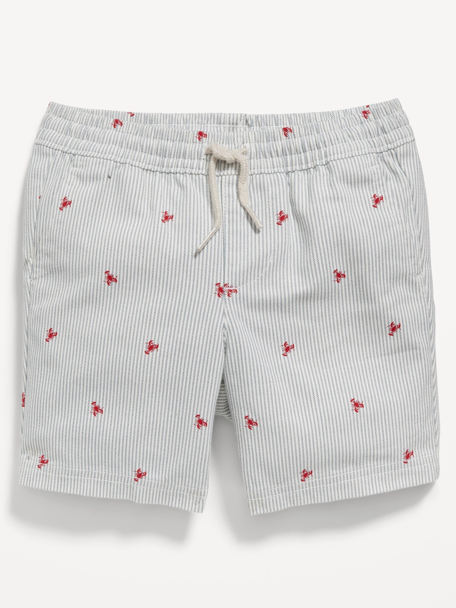 Printed Functional-Drawstring Twill Shorts for Toddler Boys | Old Navy