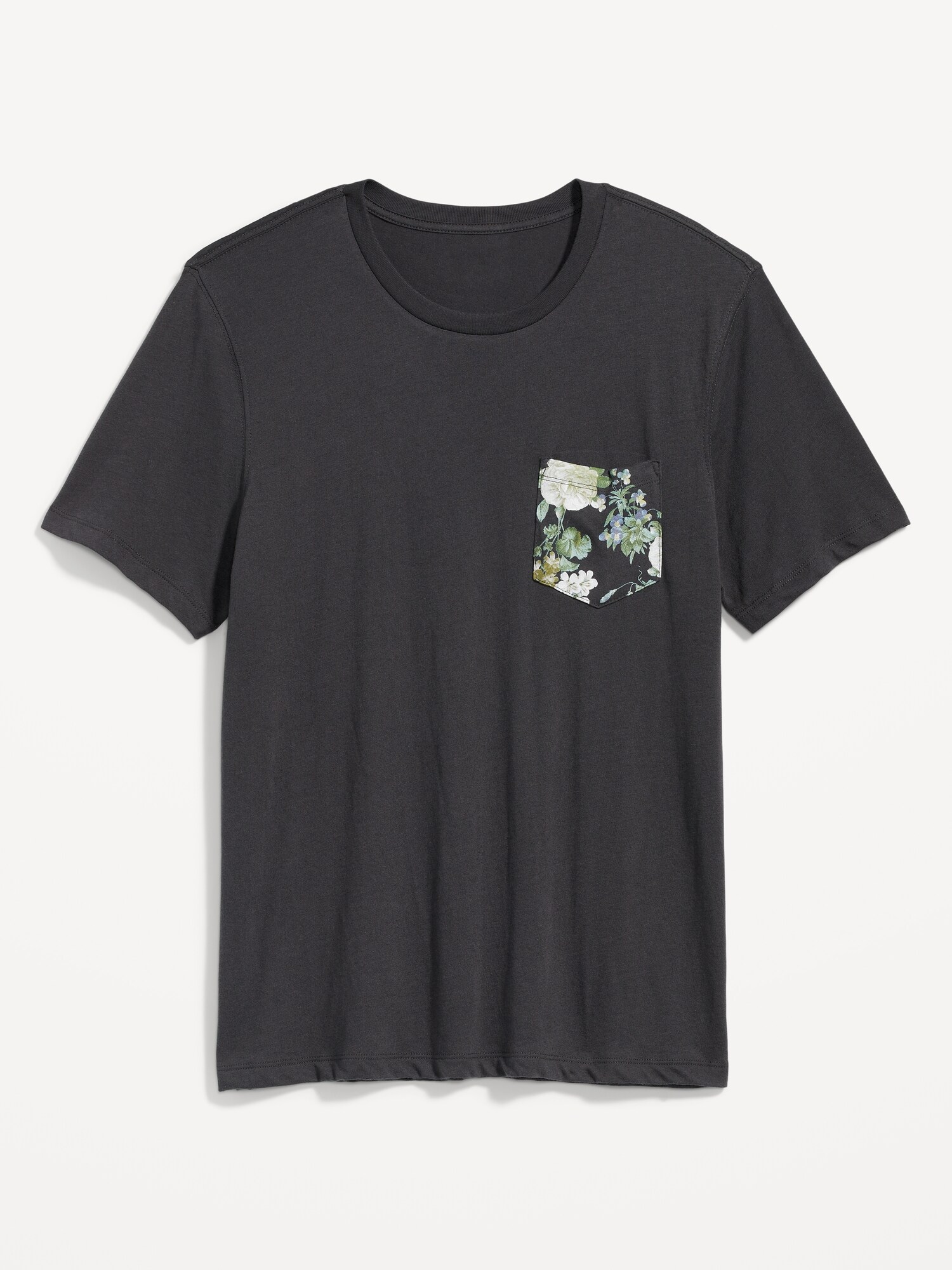 Soft-Washed Crew-Neck Graphic-Pocket T-Shirt for Men | Old Navy