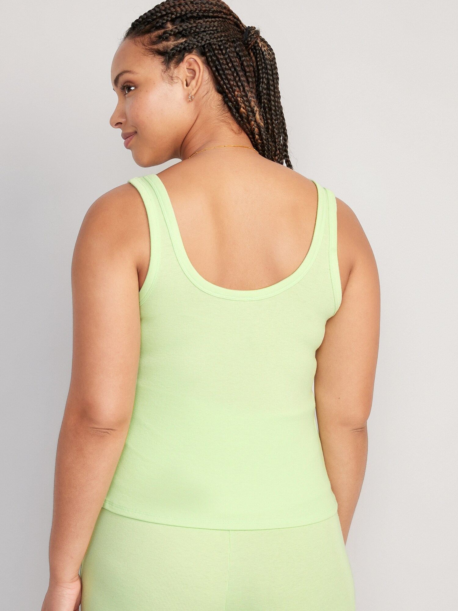 UltraLite Rib-Knit Henley Lounge Tank Top for Women | Old Navy