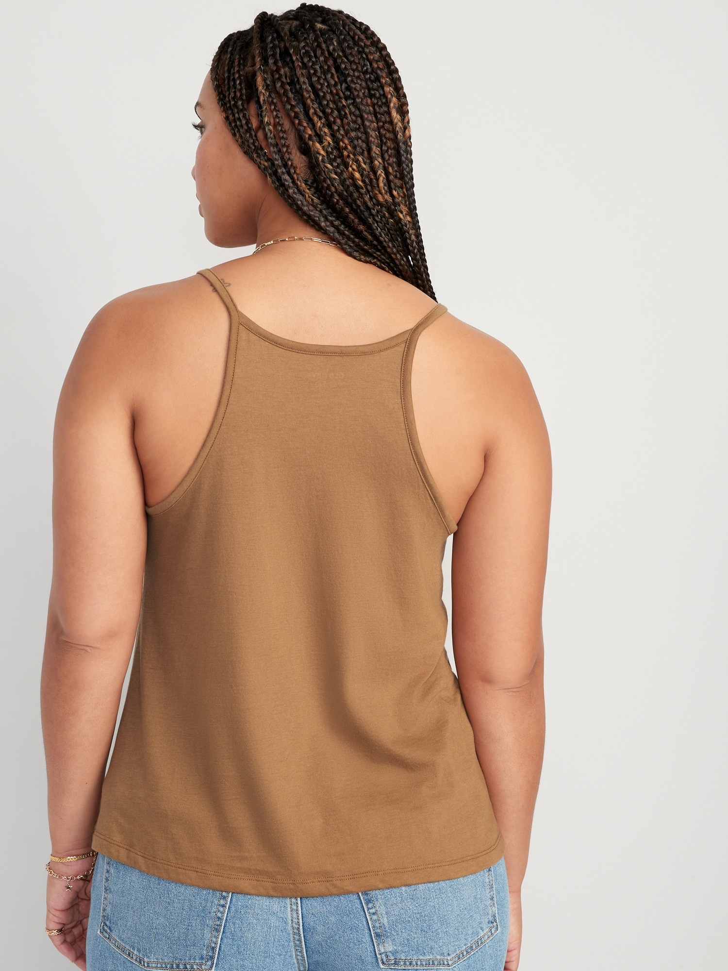 Relaxed Halter Tank Top | Old Navy