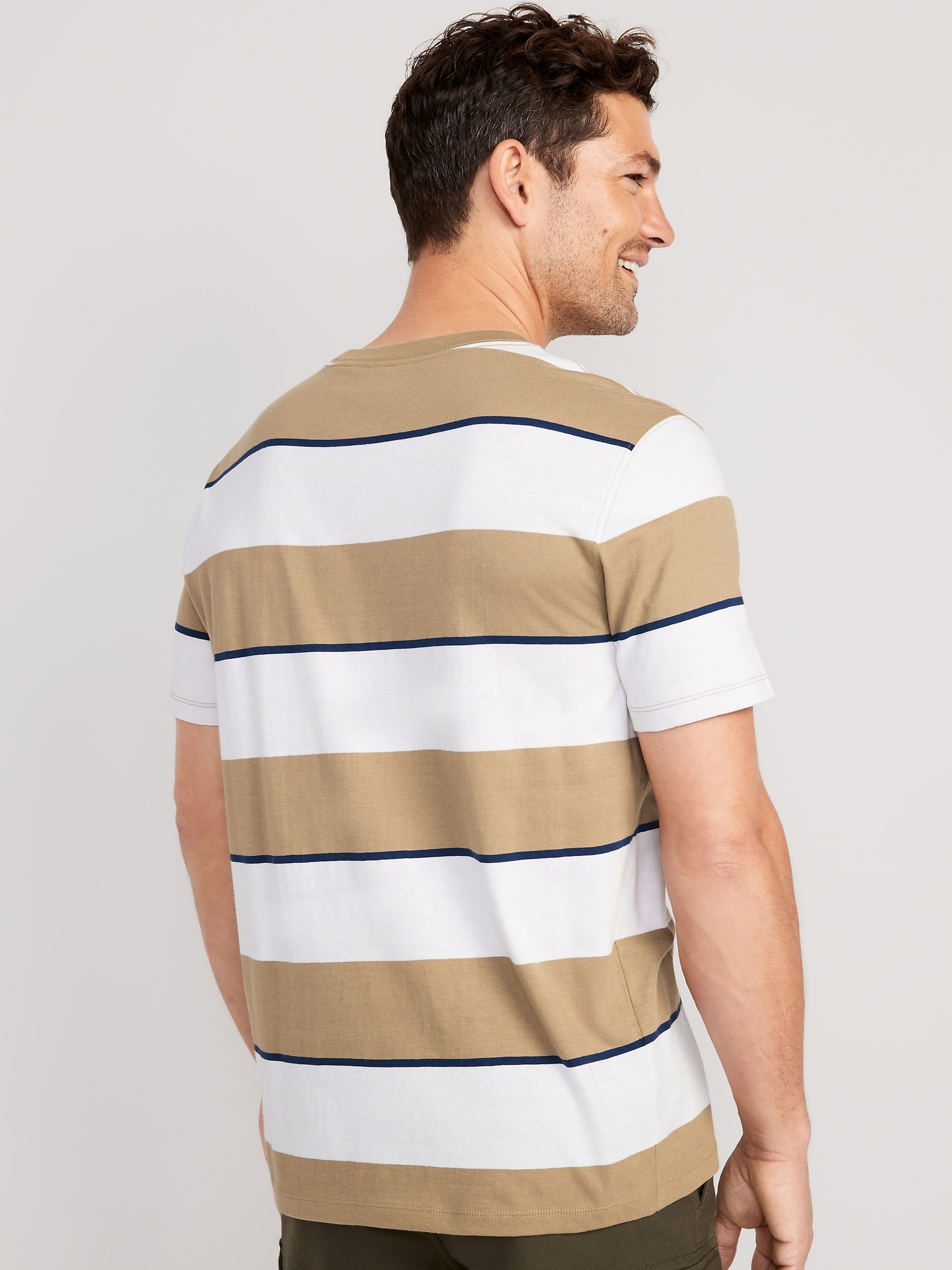 T-shirt rayé ultra-doux pour Homme | Old Navy