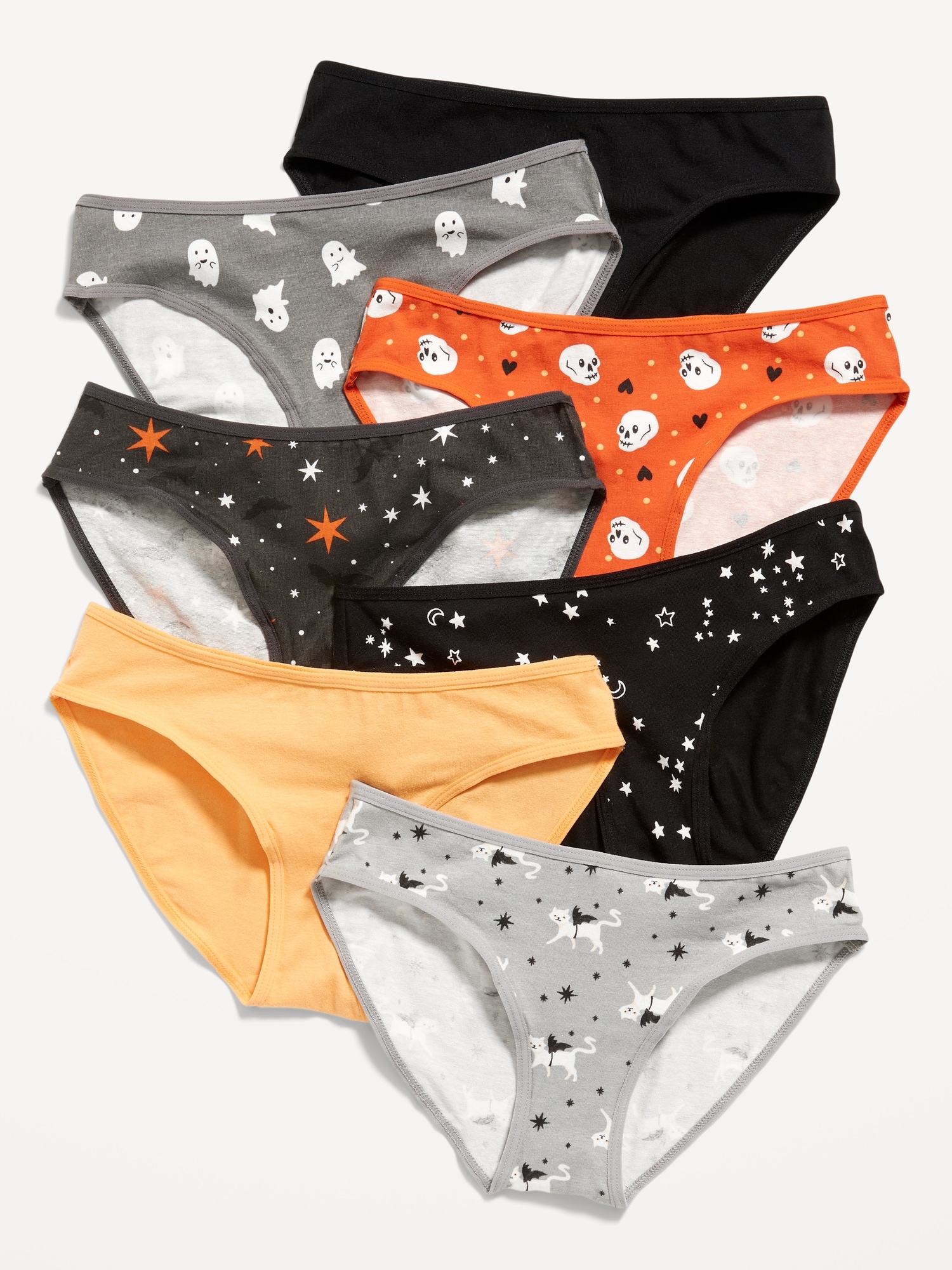 Printed Bikini Underwear 7-Pack for Girls | Old Navy