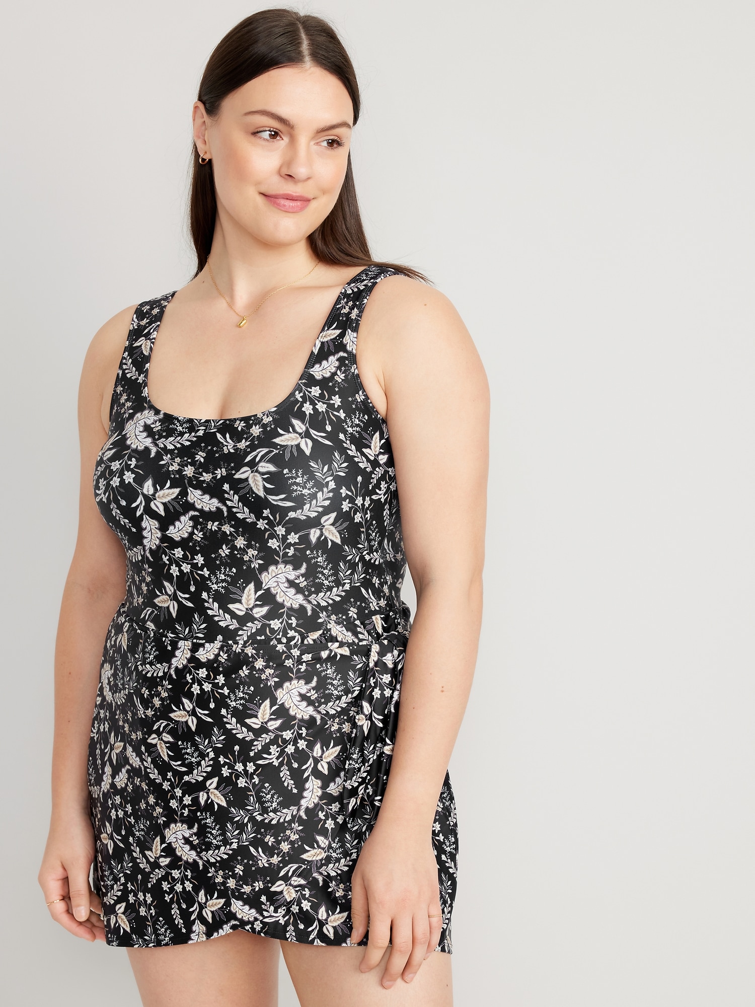 Robe maillot de bain à devant croisé pour Femme | Old Navy