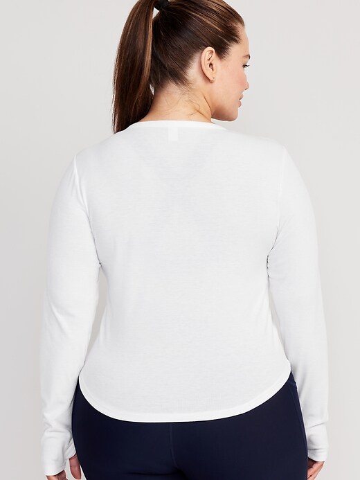 UltraLite Fitted Rib-Knit Top | Old Navy