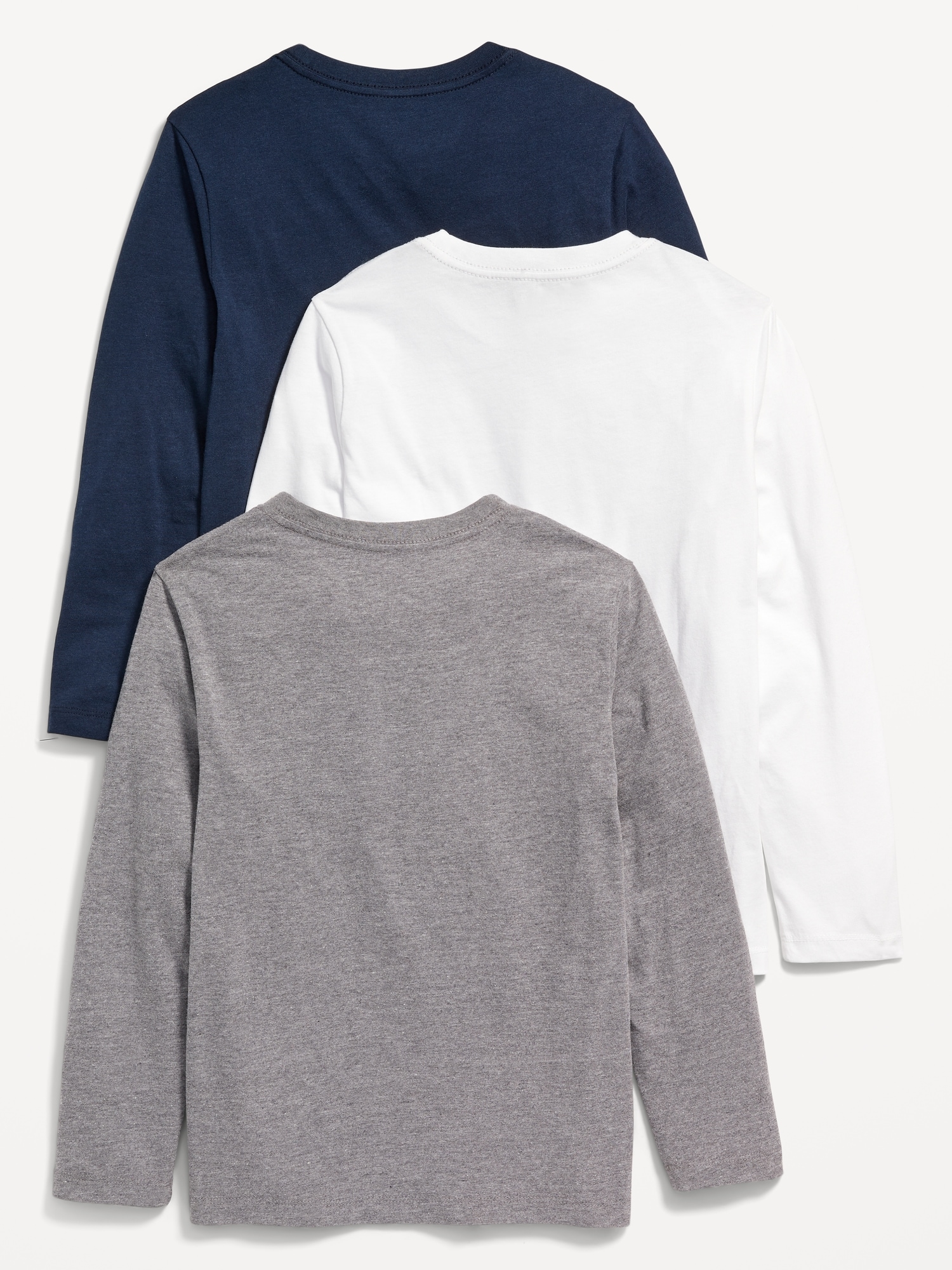 Softest Long-Sleeve T-Shirt 3-Pack for Boys | Old Navy