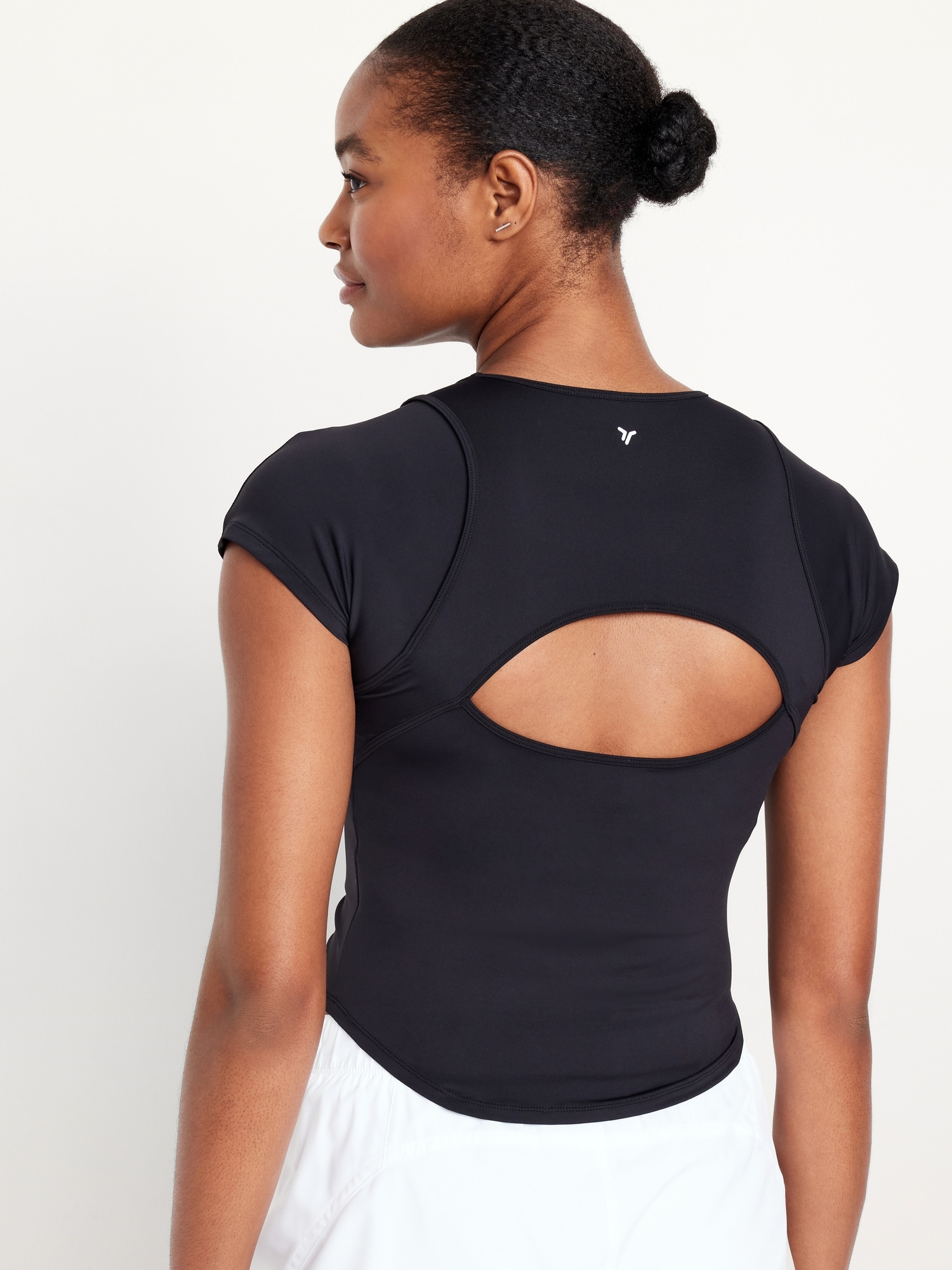 FlowForm Crop Cutout-Back Top | Old Navy