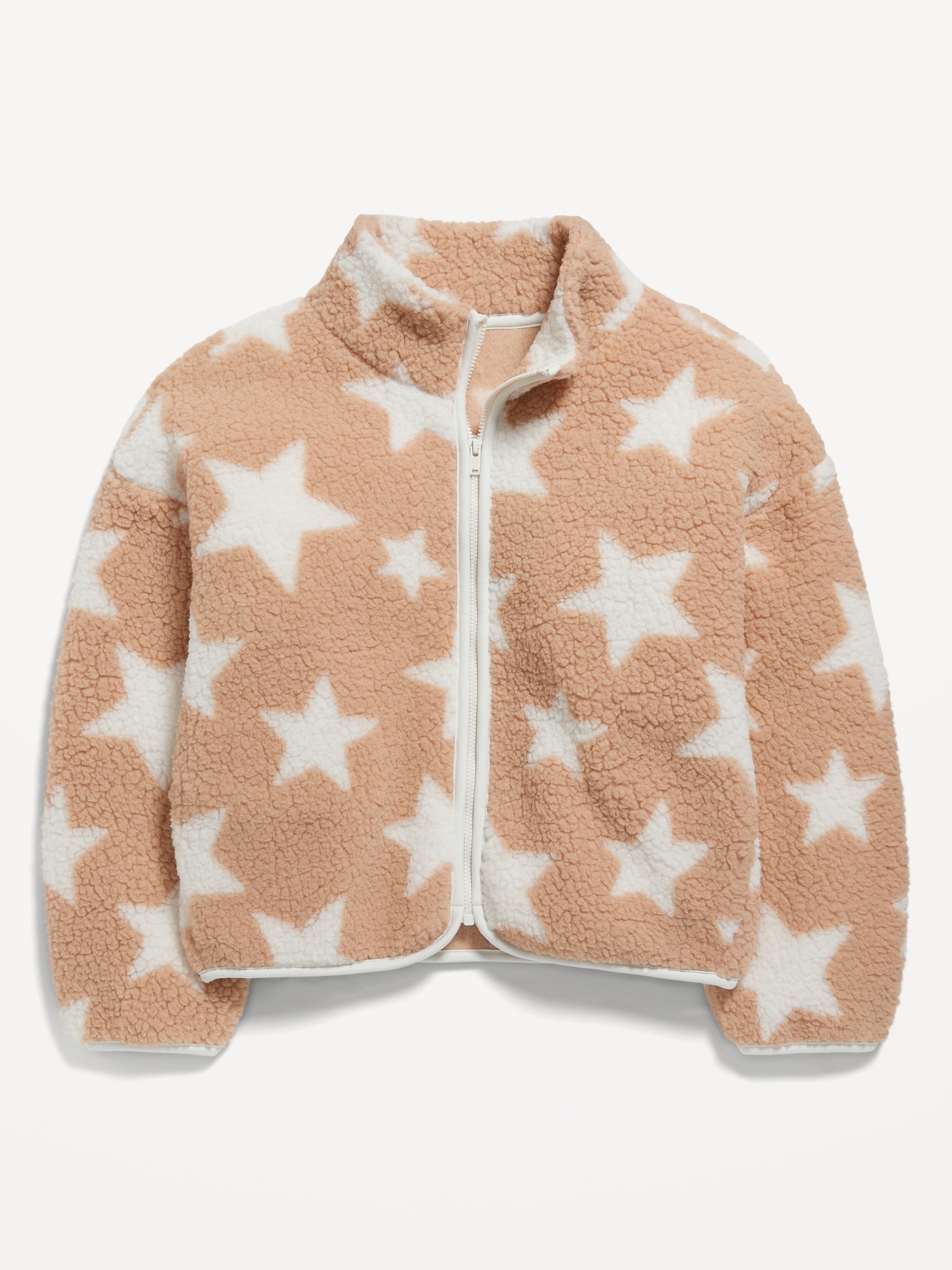 Cozy Sherpa Zip Jacket for Girls | Old Navy