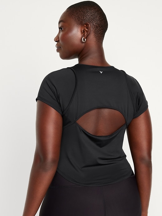 FlowForm Crop Cutout-Back Top | Old Navy