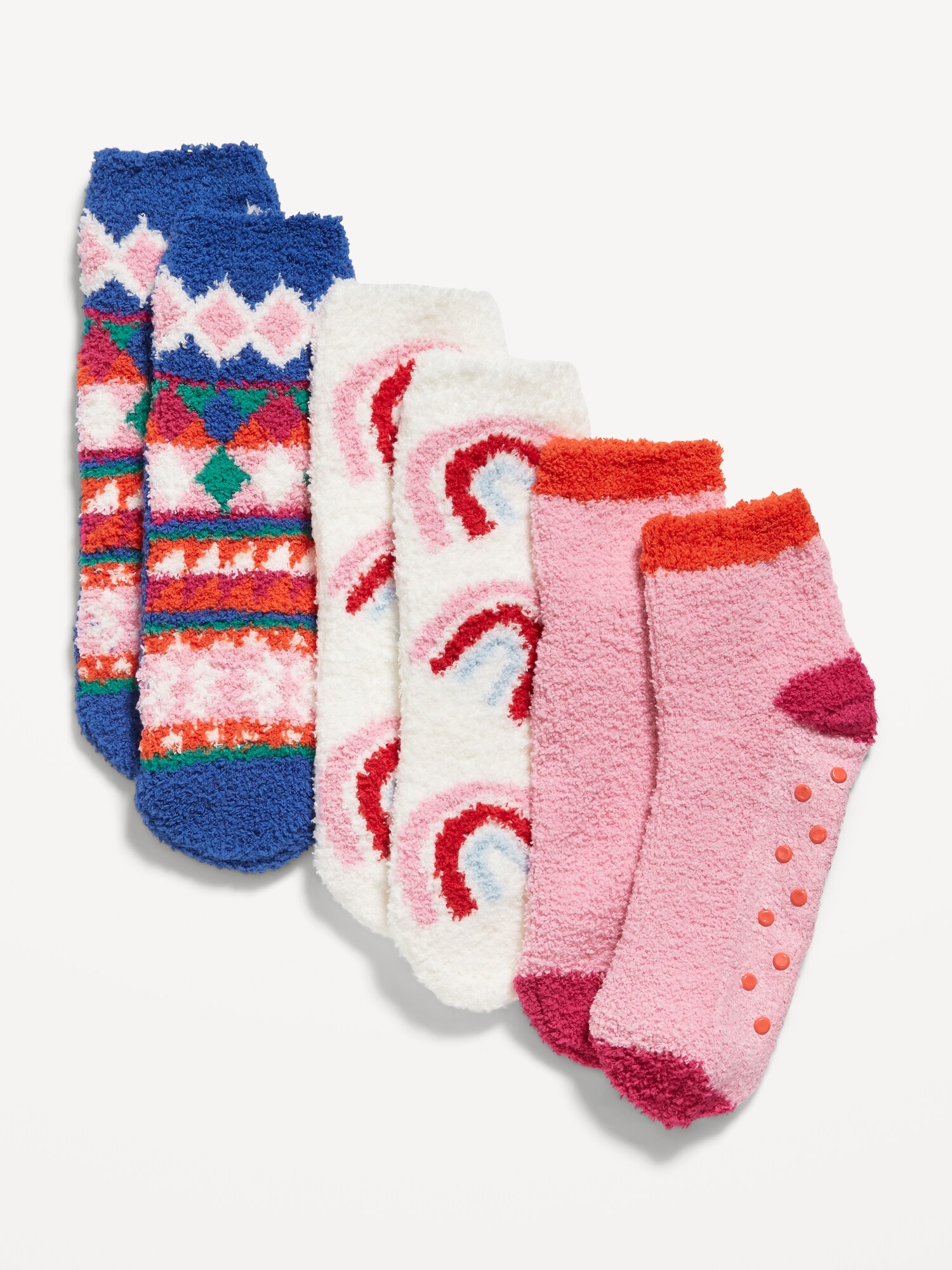 Cozy Gender-Neutral Socks 3-Pack for Kids | Old Navy