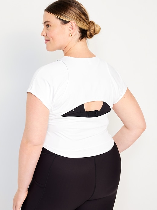 FlowForm Crop Cutout-Back Top | Old Navy