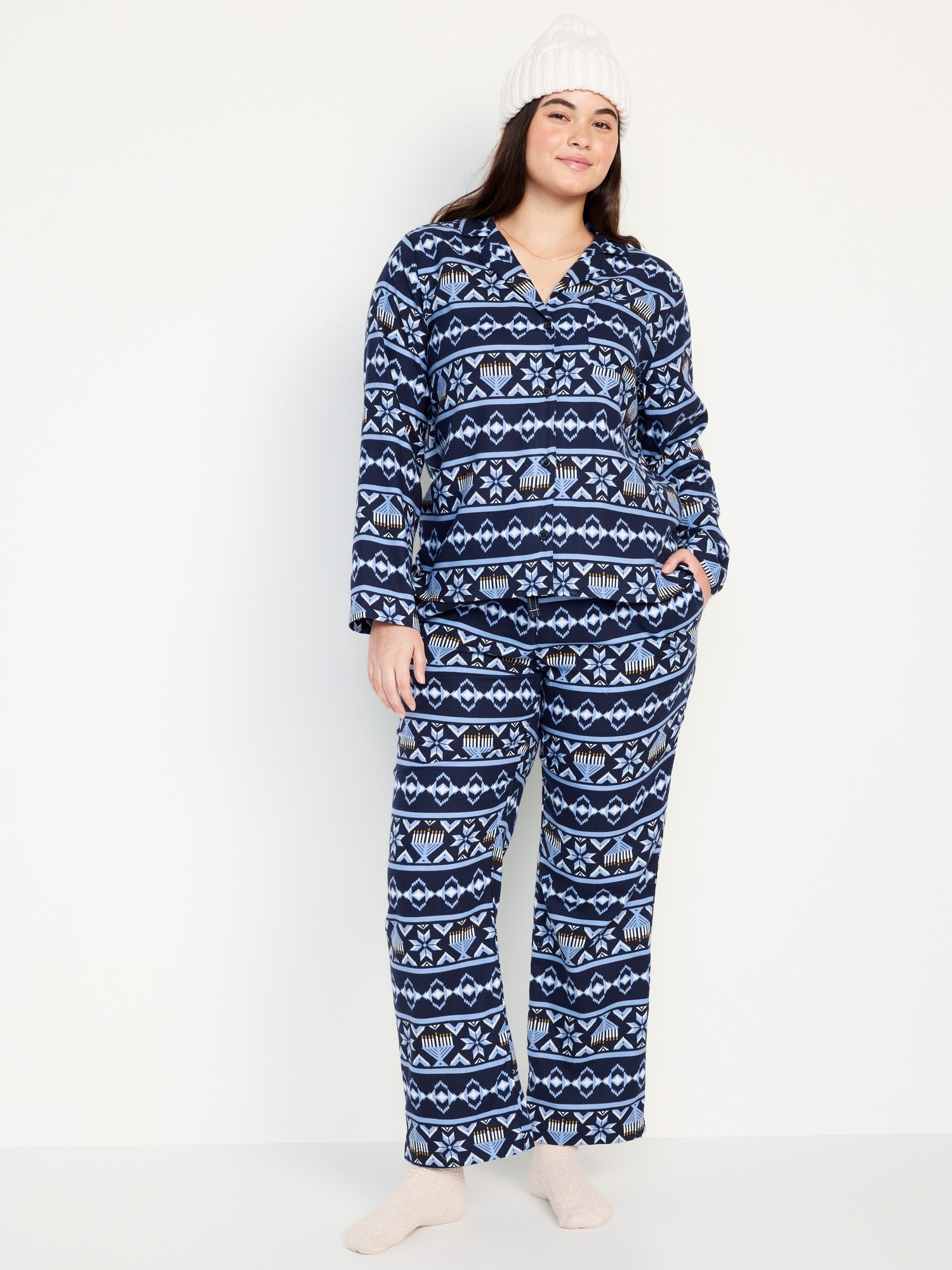 Matching Flannel Pajama Set | Old Navy