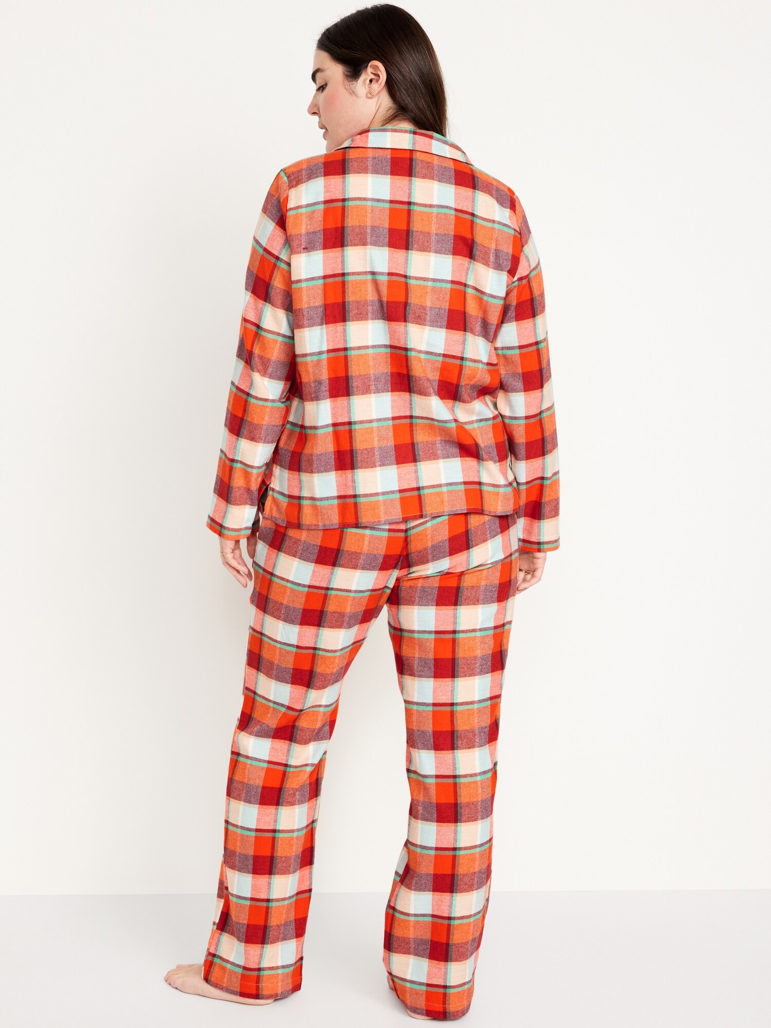 Matching Flannel Pajama Set for Women | Old Navy