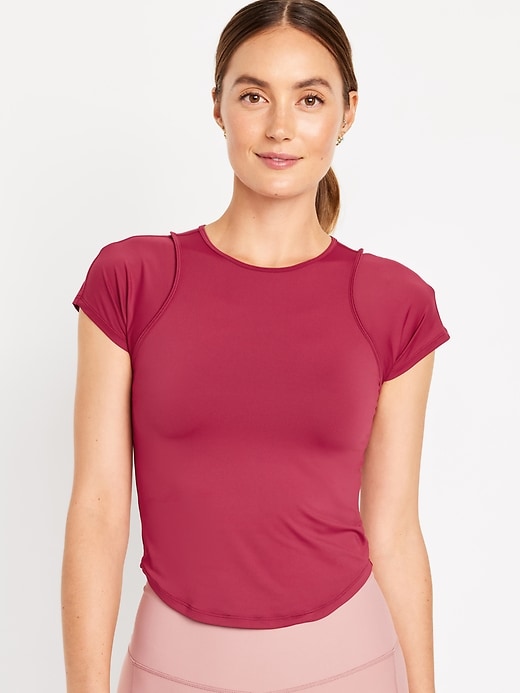 FlowForm Crop Cutout-Back Top | Old Navy