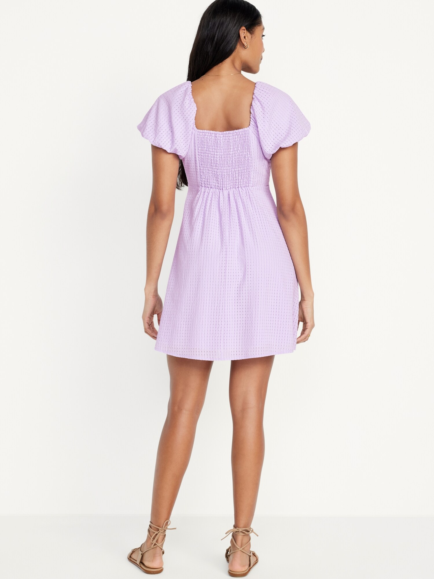 V-Neck Mini Swing Dress | Old Navy