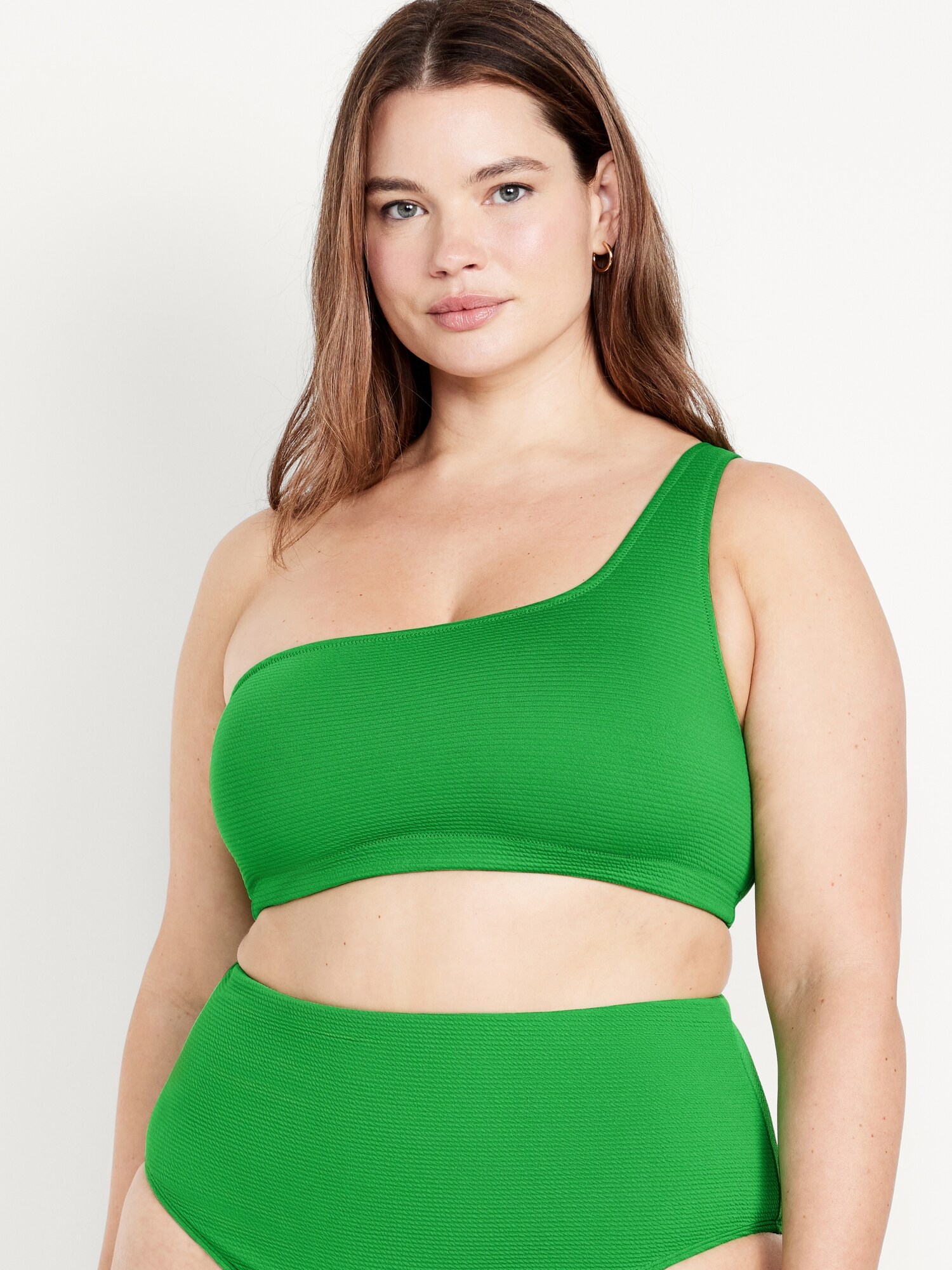One Shoulder Bikini Swim Top Old Navy