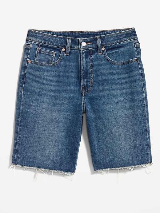 Short OG en denim à taille haute, entrejambe de 23 cm | Old Navy