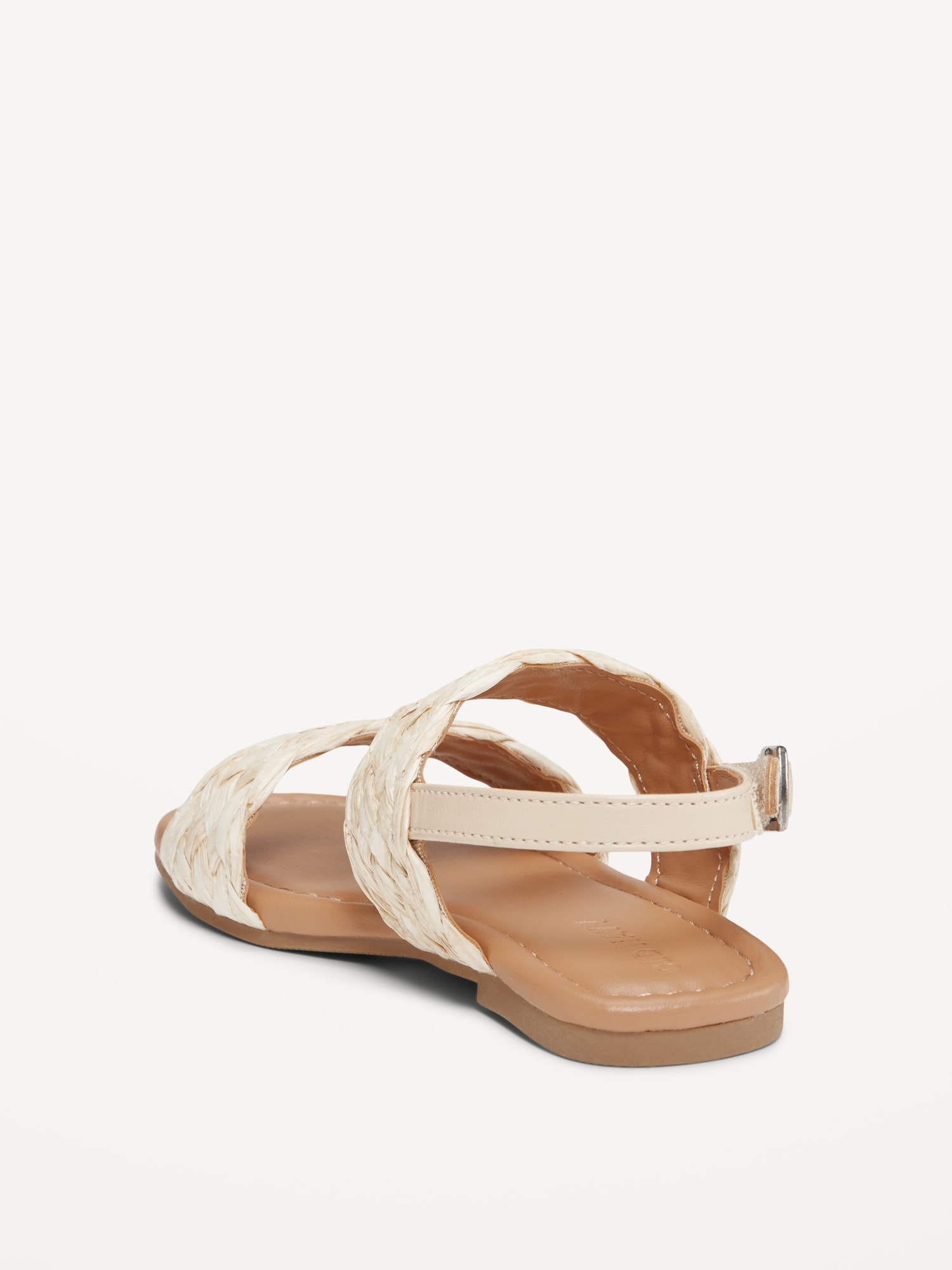 Sandales à deux brides en raphia pour Toute-petite | Old Navy