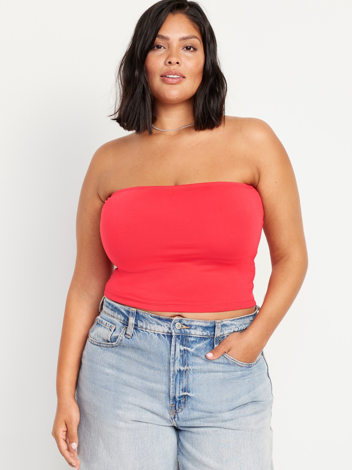 Double-Layer Tube Tank Top | Old Navy