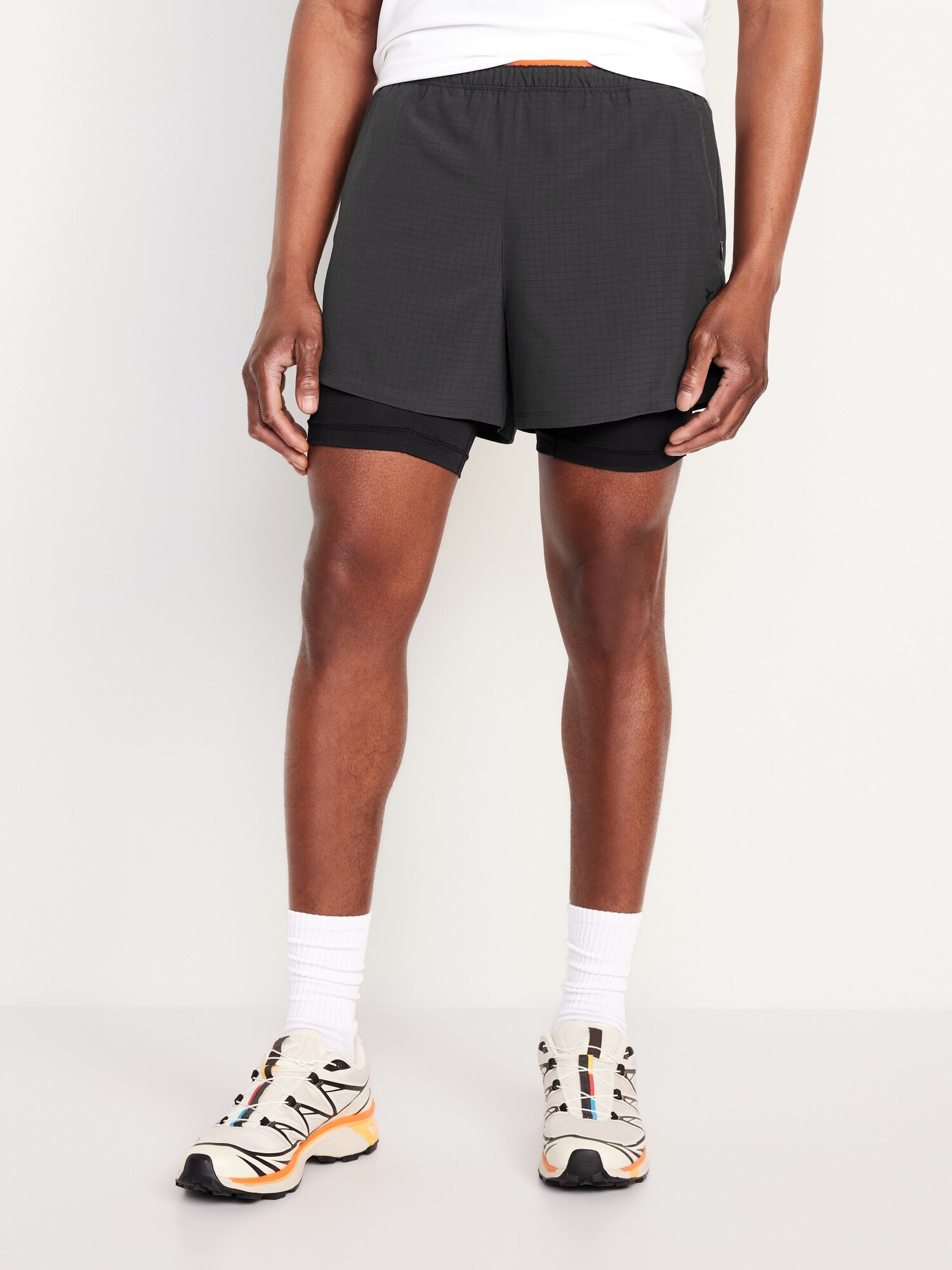 2-in-1 Trail Shorts -- 4-inch inseam | Old Navy
