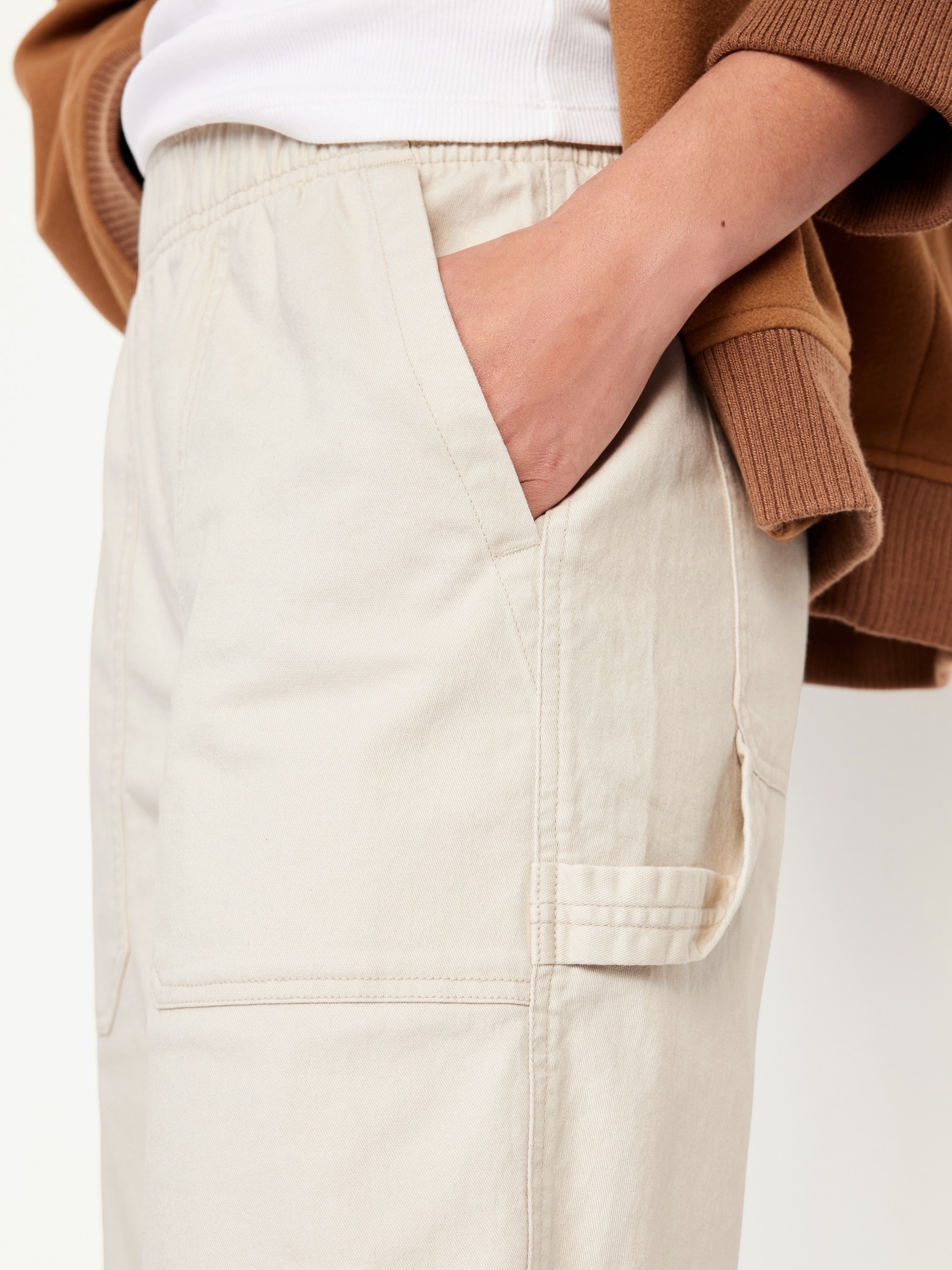 High-Waisted Pulla Utility Pants | Old Navy